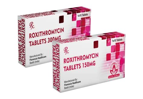 Roxithromycin Tablets 150mg300mg Packaging Type Box At Best Price In