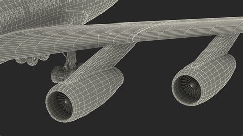 Long Range Airoplane Simple Interior 3d Model 99 Obj Ma Max Upk Unitypackage C4d Fbx