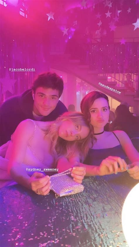 Jacob Elordi Sydney Sweeney Maude Apatow