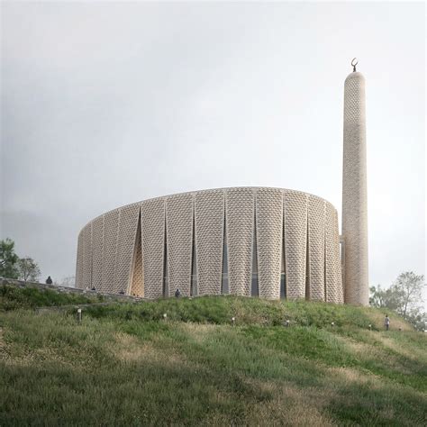 Daylight Filters In Through The Roof And Walls Of Bangladeshi Mosque By