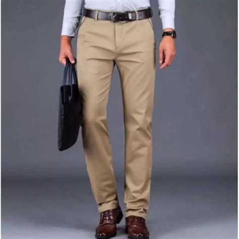 Straight Cut Slacks For Men Office And Formal Attire 28 40 Shopee