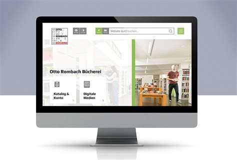 Otto Rombach Bücherei Modern Website With Intuitive Navigation
