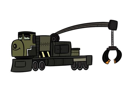 Uppsy The Rail Crane By Peakanimations2022 On Deviantart