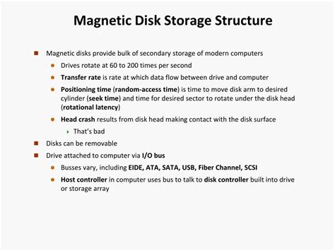 Ppt Secondary Storage Structure Powerpoint Presentation Free