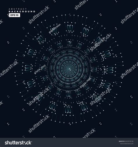 Abstract Vector Explosion Dots Line Equalizer Stock Vector Royalty Free 2023578128 Shutterstock