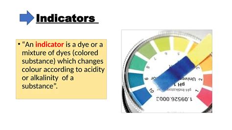 Indicatorspptx By Sarah Ashfaq 51 Chemistry Ppt