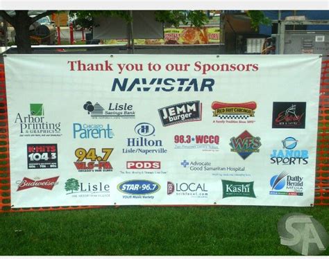 Sponsor Banner Template