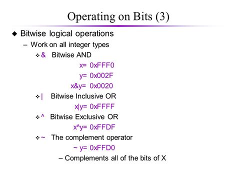 Expression And Operator Expressions And Operators U Examples 3 5 X