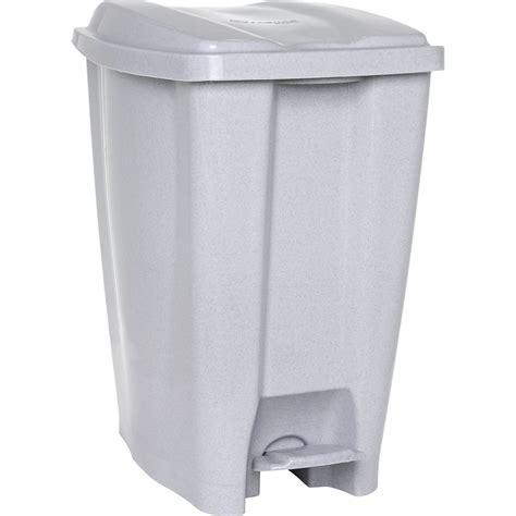 Bote De Basura Con Tapa Y Pedal Plastico Polipropileno De Alta