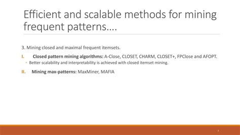 Frequent Pattern Mining Current Status And Future Direction Ppt Download