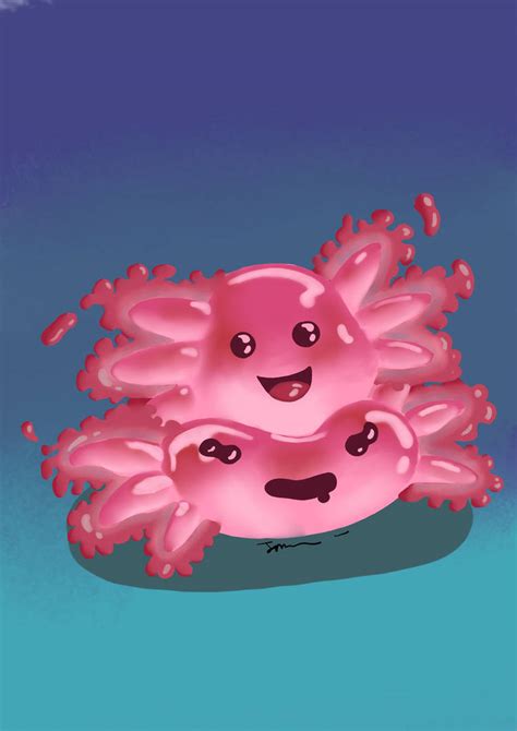 Axolotl Slime By Greenscreen02 On Deviantart