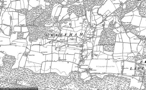 Old Maps Of Graffham Sussex Francis Frith