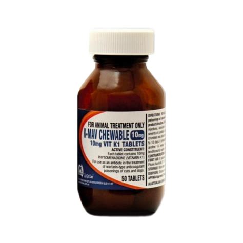 K Mav Chewable Vit K1 Tablets
