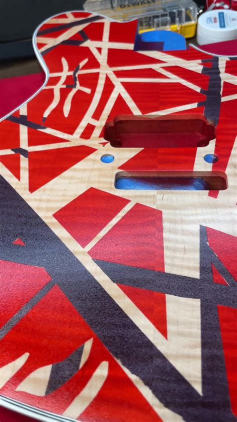 Eddie Van Halen Guitar Pattern Evh Frankie Diamond Guitars