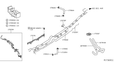 Fuel Piping 2019 Nissan Nv 3500