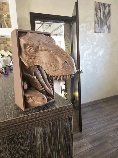 Jurassic Park Book Nook And Wall Mount Free 3d Print Model Makerworld