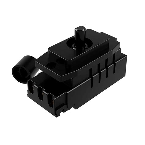 Enkin Black Grid 400w Led Dimmer Module With Crabtree Adaptor Elesi