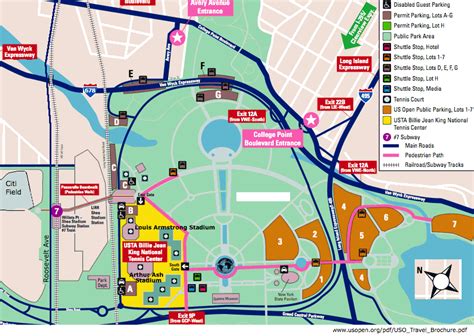 Citi Field Parking Lot Map