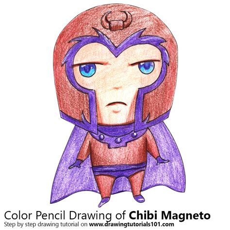 How To Draw Chibi Magneto Chibi Characters Step By Step