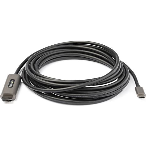 Startech Com 16ft 5m Usb C To Hdmi Cable 4k 60hz With Hdr10 Ultra Hd Usb Type C To Hdmi 2 0b
