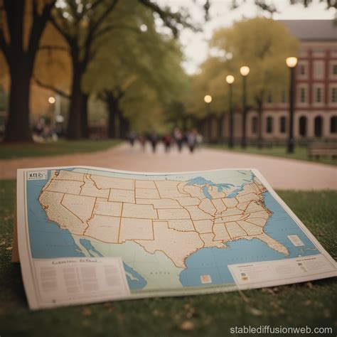 College Campus Map Prompts Stable Diffusion Online