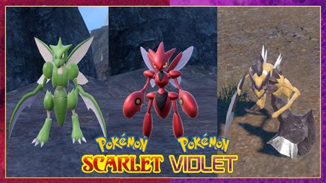 Scyther Pokemon Evolution Scarlet