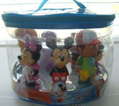 New Playhouse Disney Jr 7 Piece Squeeze Bath Pool Toys 159681311