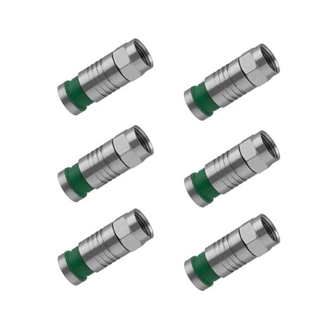 Antsig Compression F Connector 6 Pack Bunnings Warehouse
