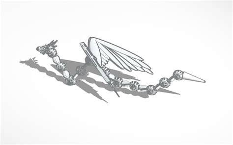 3d Design Nexus The Clockwork Dragon Tinkercad
