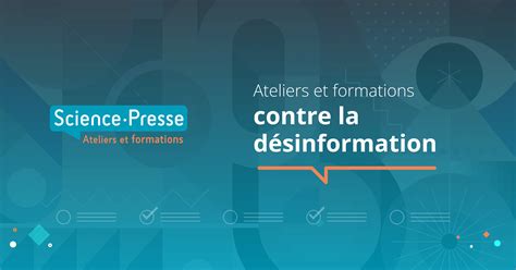 Ateliers Et Formations Science Presse
