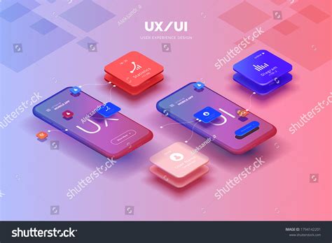ilustraciones de Ui ux design Ilustraciones imágenes y vectores de stock Shutterstock