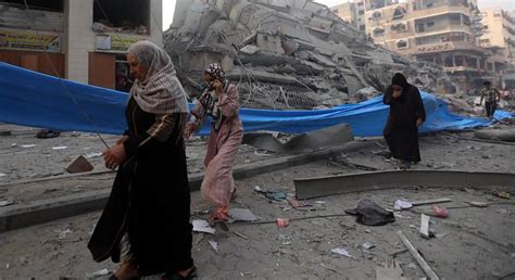 Ghost Town Gaza City Amid Israel Palestine Crisis Un Report Mirage News