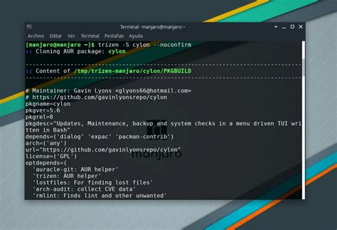 Cylon El Programa De Mantenimiento De Arch Gnulinux Para Principiantes
