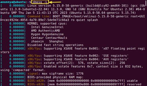 The “dmesg” Command In Linux 7 Practical Examples The “dmesg” Command In Linux 7 Practical Examples
