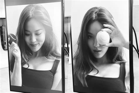 김희정 빈틈없는 의상에서 풍기는 육감美흑백 뚫는 고혹 아우라