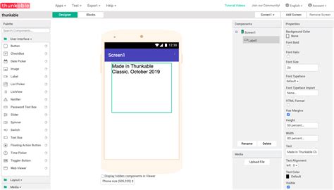 New App Inventor User Interface In Open Beta 18 By Taifun General Discussion Mit App