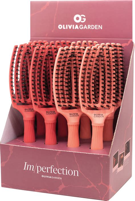 Olivia Garden Fingerbrush Combo M Imperfection 8er Display