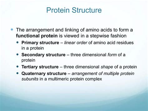 Week 3 Protein Folding And Structure Pdf