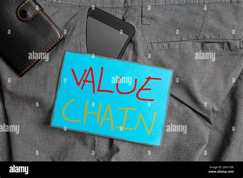 Handwriting Text Writing Value Chain Conceptual Photo Business