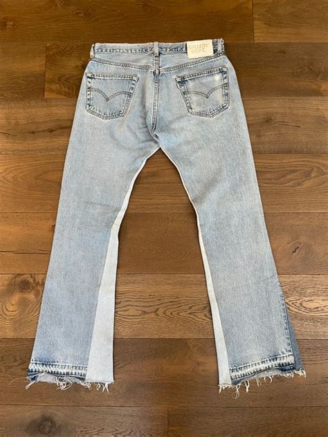Gallery Dept Gallery Dept La Flare Light Wash Denim Jeans Grailed