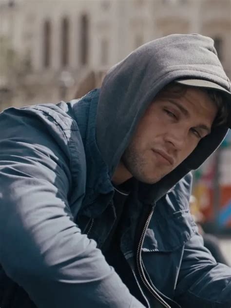 Leo Woodall Prime Target Blue Hooded Jacket