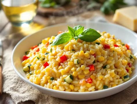 Summer Vegetable Risotto Recipe