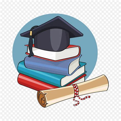 厚厚的一摞书与学士帽png图片素材下载图片编号yxvnblbw 免抠素材网