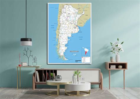 Argentina Road Map I Love Maps