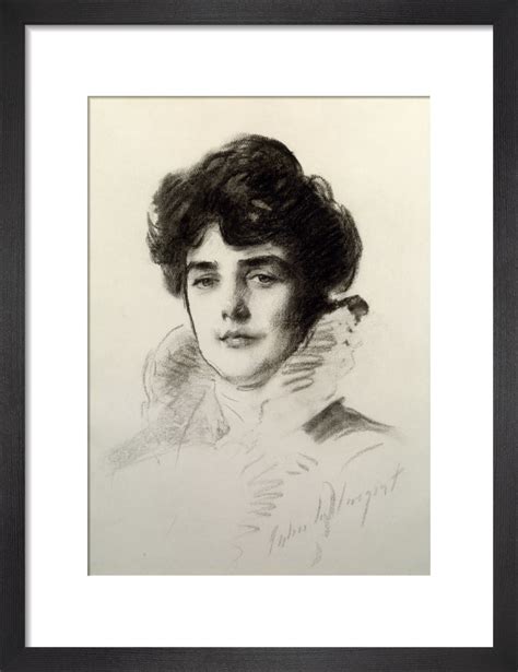 Lady Randolph Churchill By John Sargent National Trust Prints