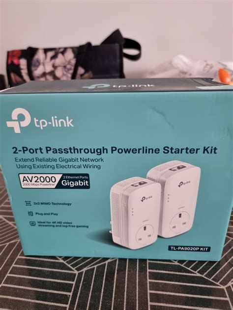 Tp Link Powerline Starter Kit Av2000 Computers And Tech Parts And Accessories Networking On
