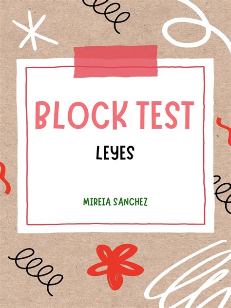 Block Test Leyes Pdf