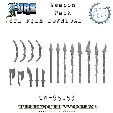 3d Printable Forx Battle Bundle By Trenchworx Llc