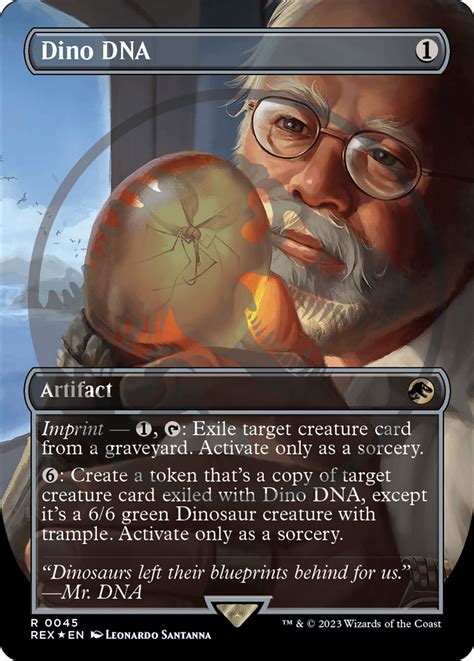 Dino Dna Jurassic World Collection Magic The Gathering Jurassic