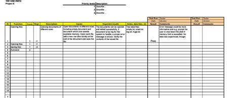 test script template excel free free printables hub